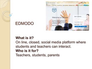 Edu614 edmodo | PPT