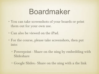 Edu614 session 5 summer 15 presentation tools boardmaker | PPT
