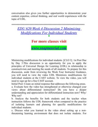 Edu 620 Effective Communication-snaptutorial.com