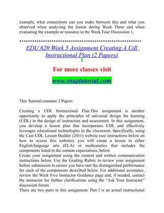 Edu 620 Effective Communication-snaptutorial.com