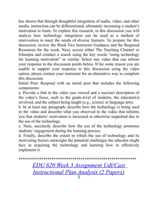 Edu 620 Effective Communication-snaptutorial.com