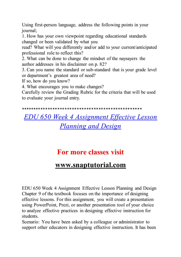 EDU 650 Exceptional Education / snaptutorial.com | DOCX | Educational Assessment | Education