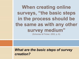 Creating an Effective Survey Instrument | PPT