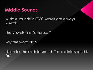 EDU653: CVC words | PPTX