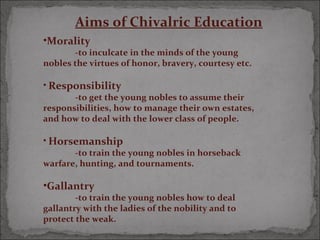 CHAPTER 5 MONASTICISM, SCHOLASTICISM, CHIVALRY, THE GUILD SYSTEM OF ...