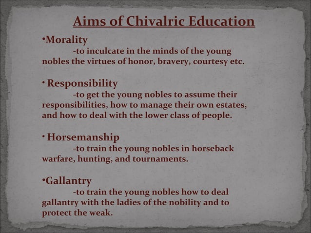 CHAPTER 5 MONASTICISM, SCHOLASTICISM, CHIVALRY, THE GUILD SYSTEM OF EDUCATION | PPT ...