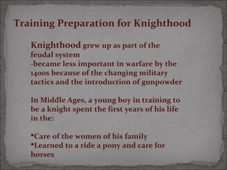 CHAPTER 5 MONASTICISM, SCHOLASTICISM, CHIVALRY, THE GUILD SYSTEM OF ...