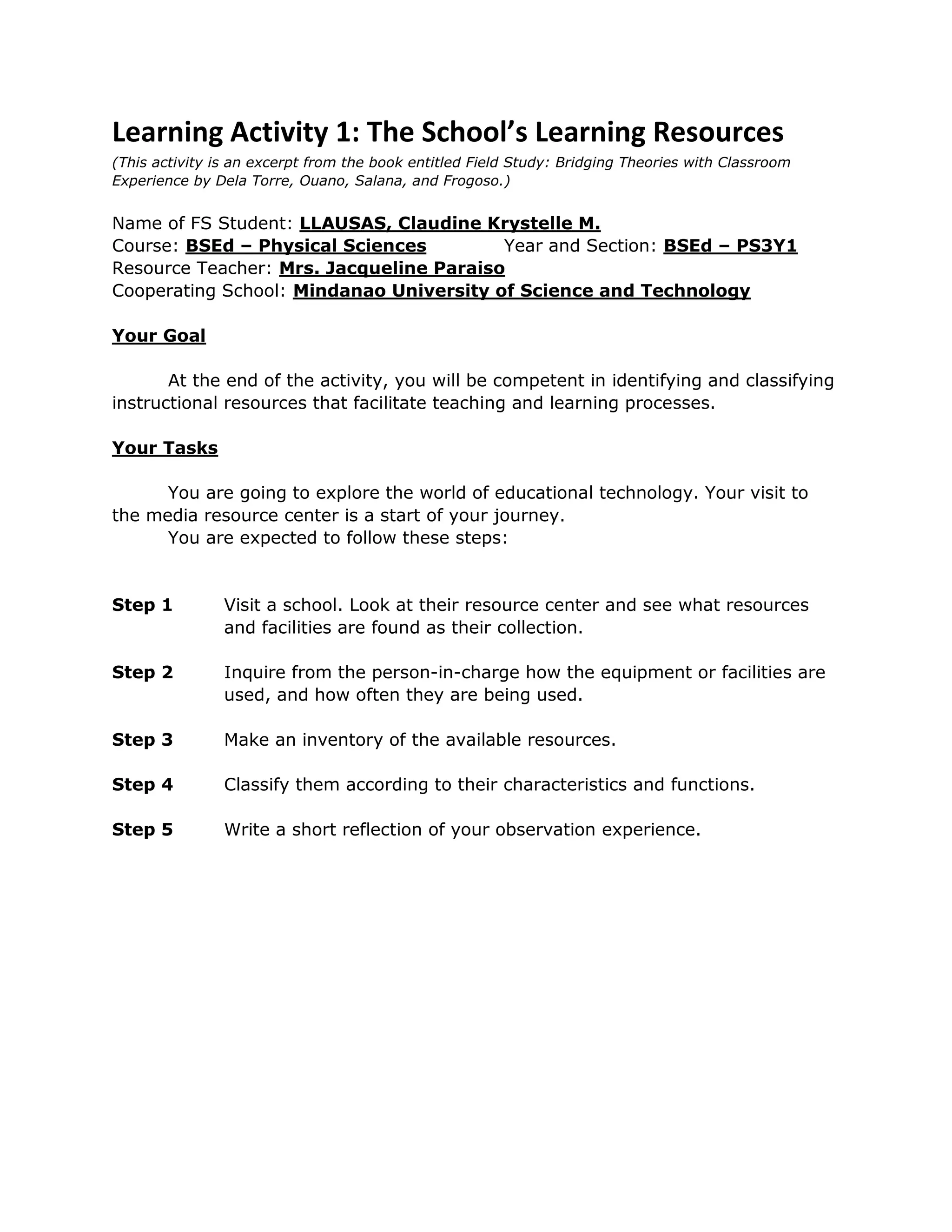 Edu74 activity 1 | PDF | Internet for Beginners | Internet