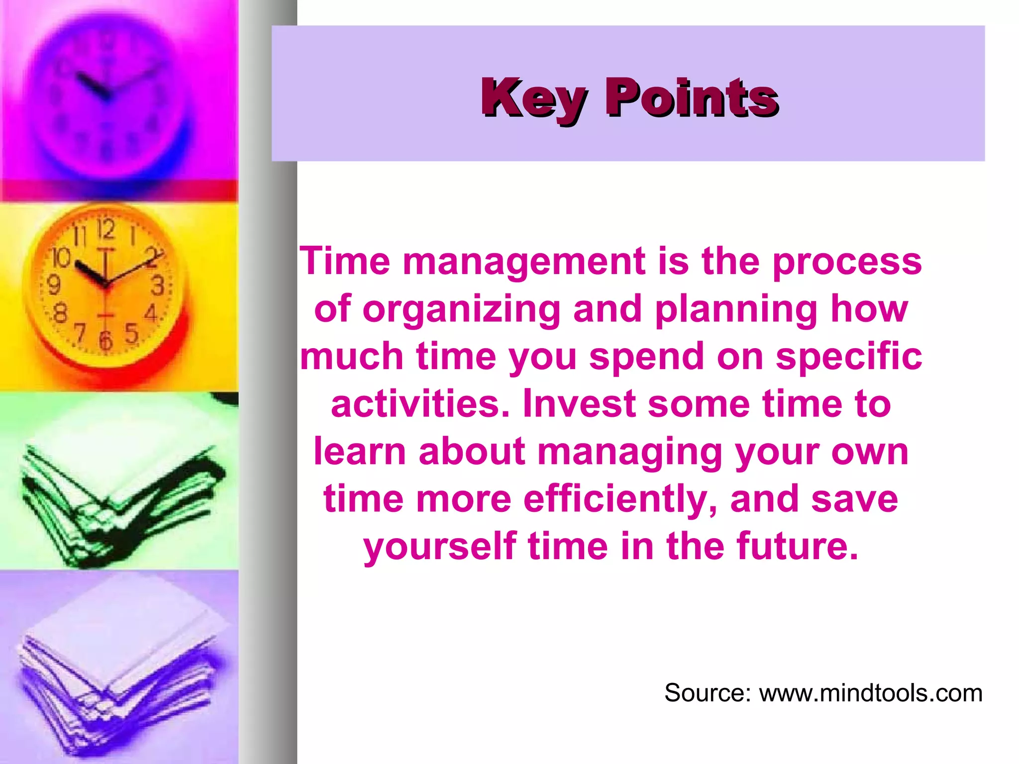 Edu 803 time management 1 | PPT