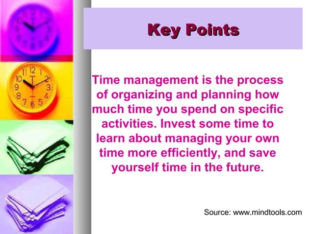 Edu 803 time management 1 | PPT