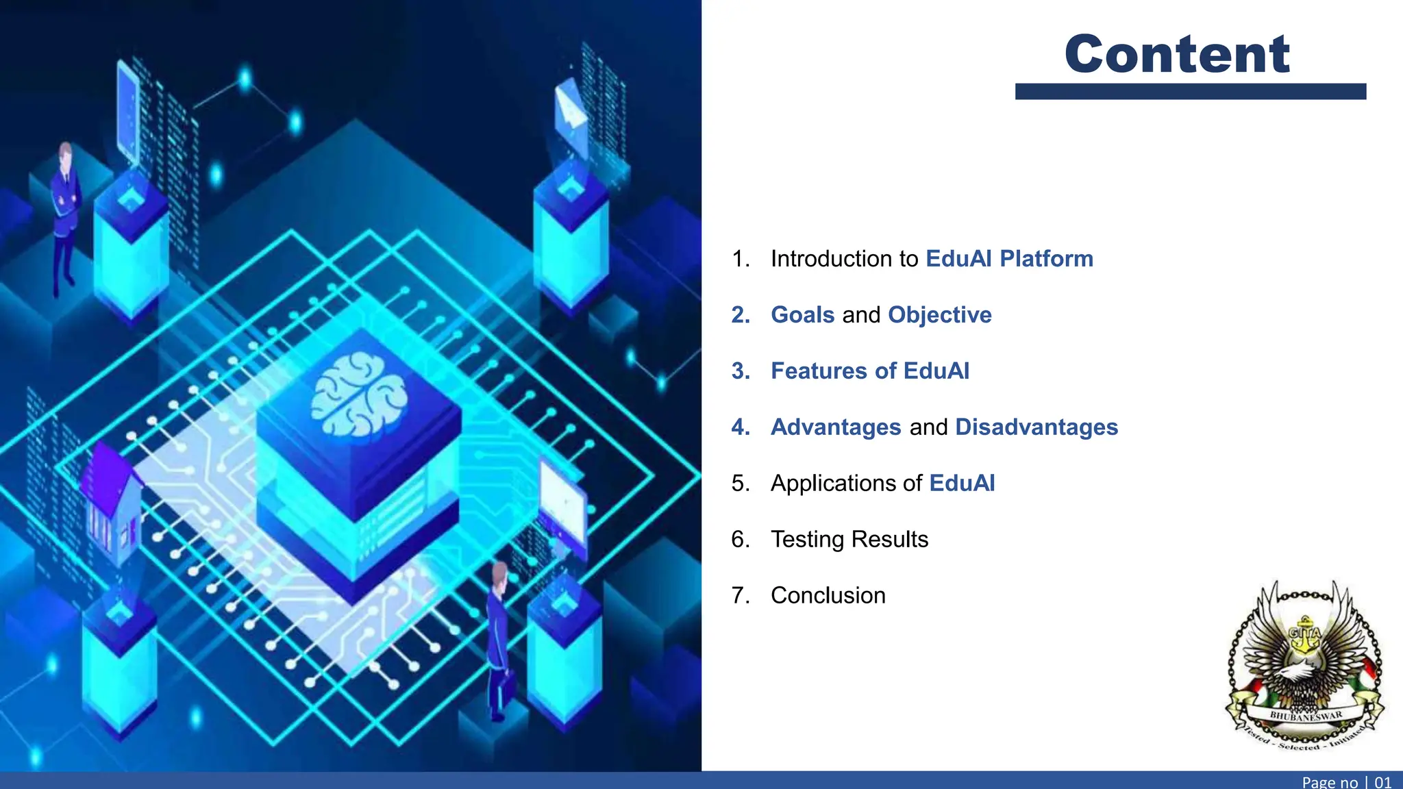 EduAI - E learning Platform integrated with AI | PPTX