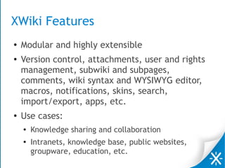 XWiki's Development Process | ODP