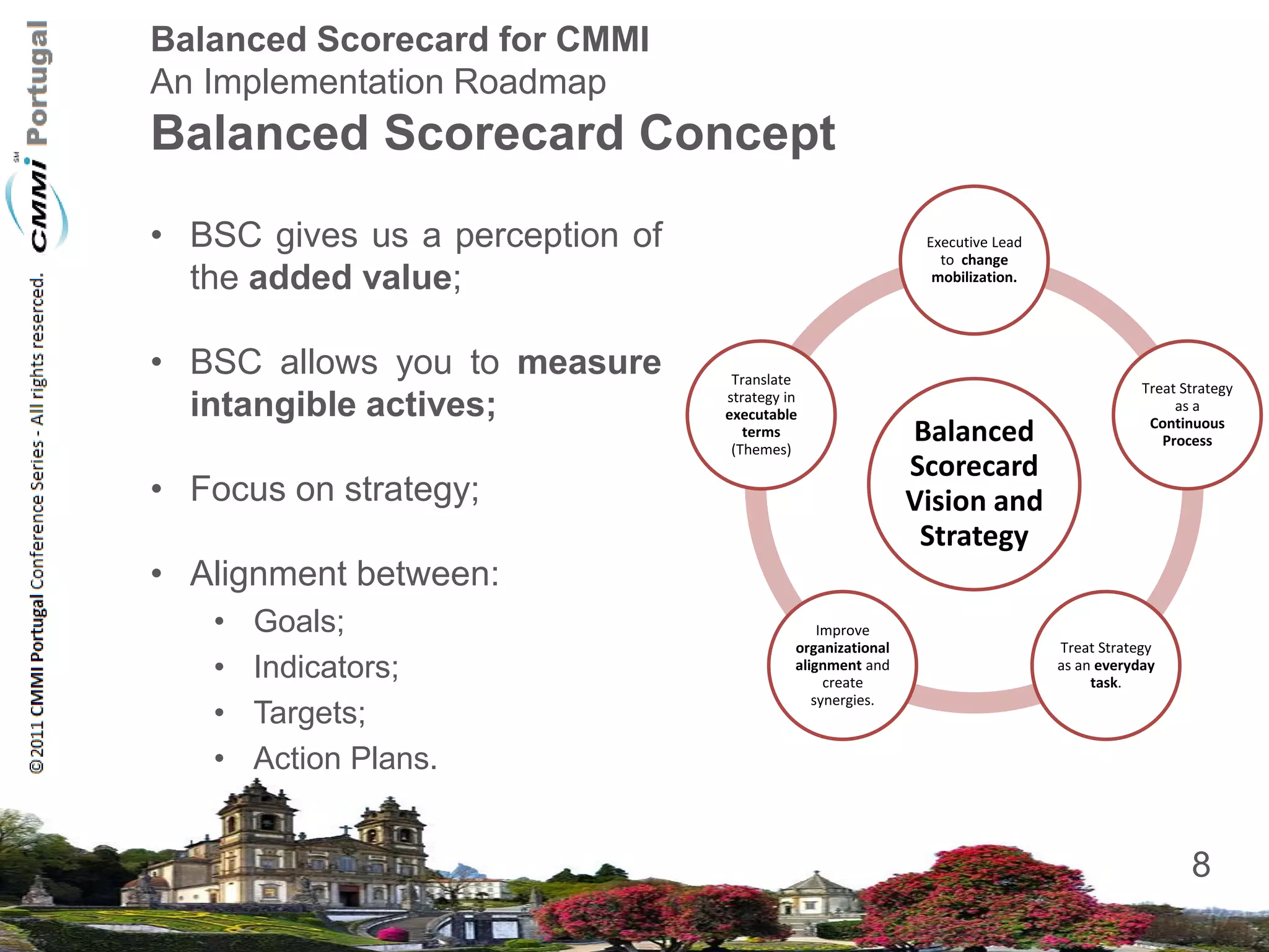 Balanced Scorecard for CMMI Implementations - Eduardo Espinheira e Paula Gomes | PDF
