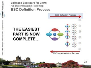 Balanced Scorecard for CMMI Implementations - Eduardo Espinheira e ...