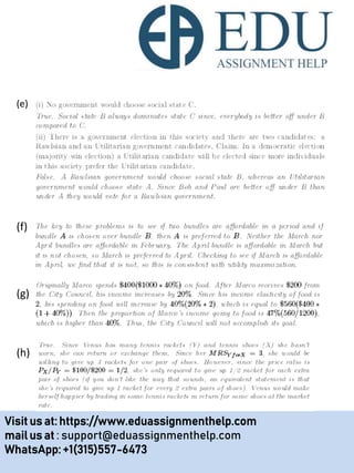 Principles of Microeconomics - Edu Assignment Help | PPTX | Business Accounting & Finance | Business