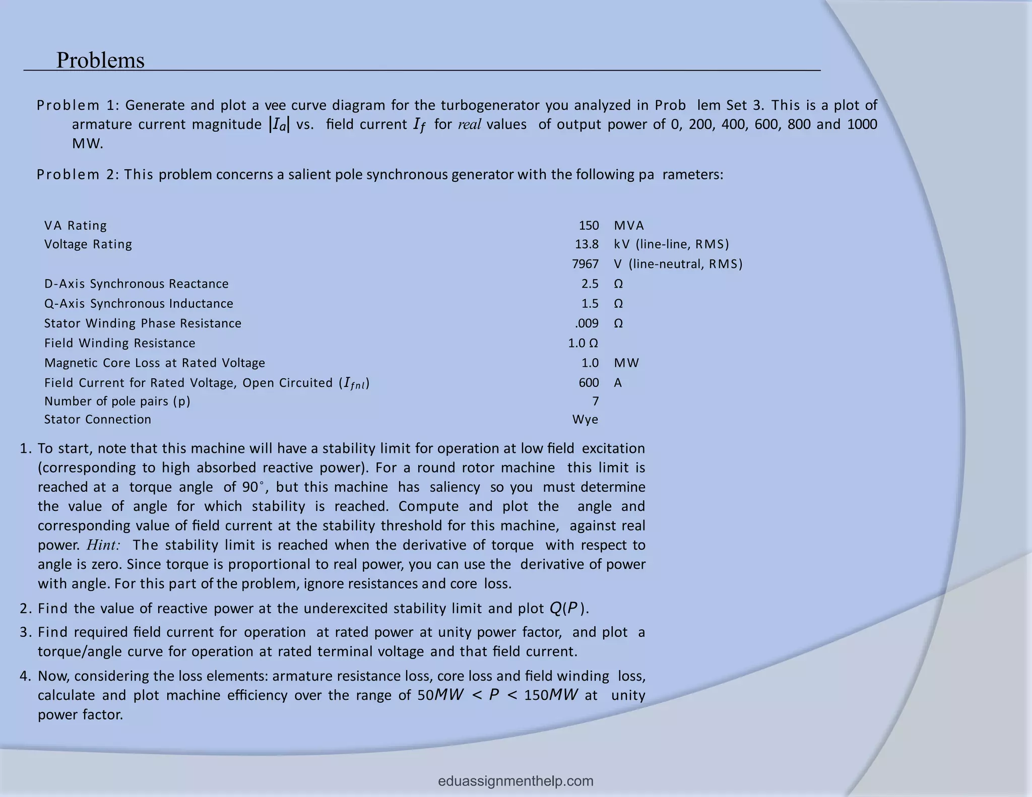 Electrical Engineering Assignment Help | PPTX