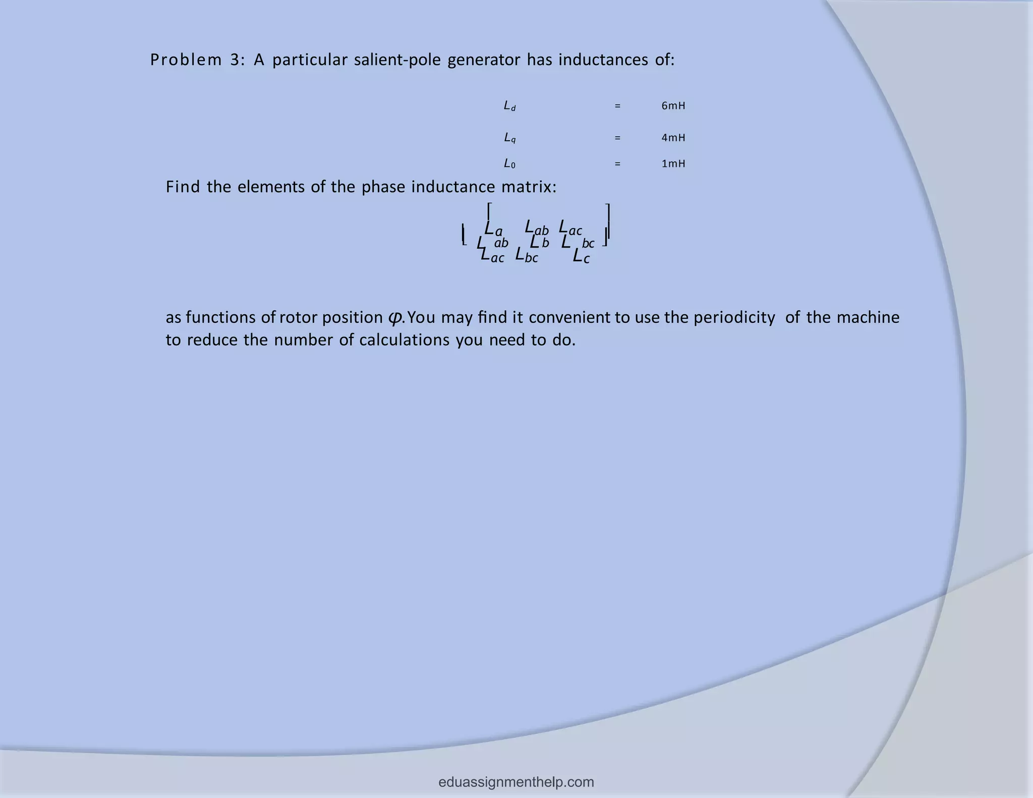 Electrical Engineering Assignment Help | PPTX