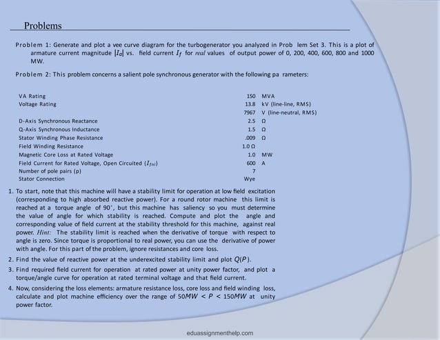 Electrical Engineering Assignment Help | PPTX