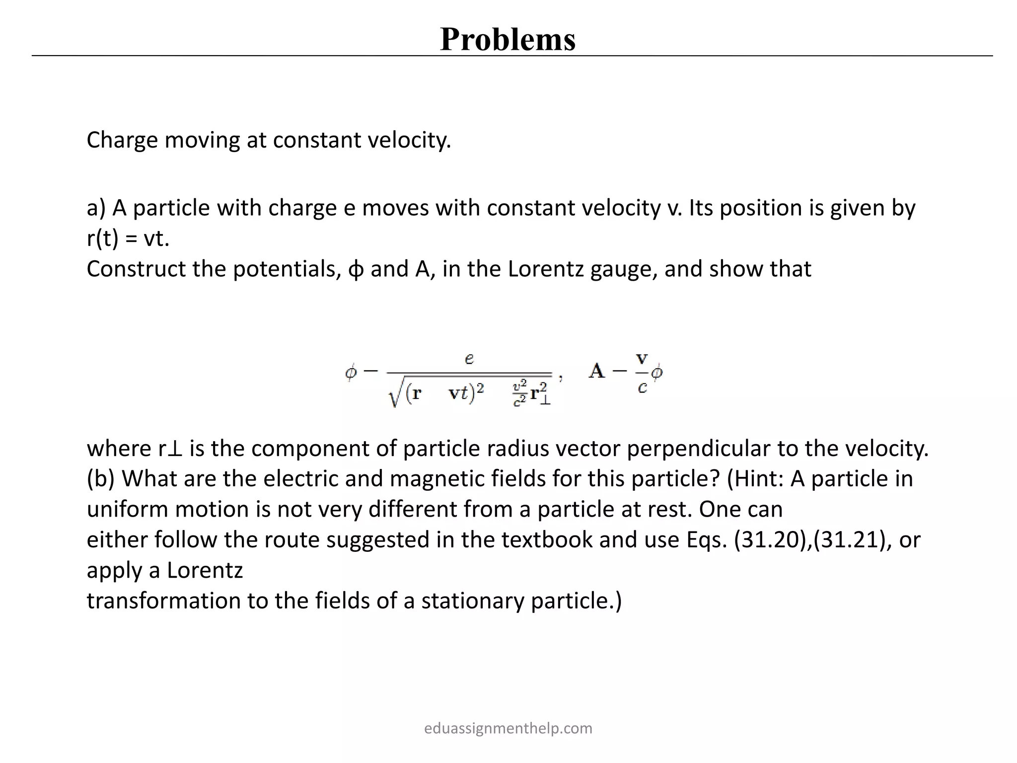 Physics Assignment Help | PPT