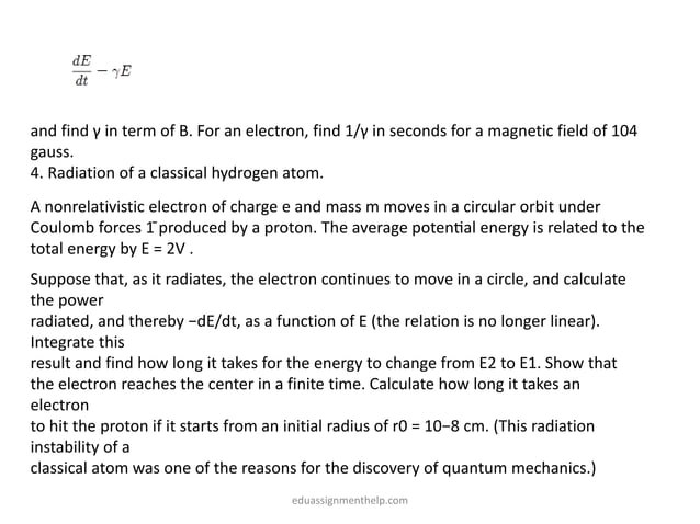 Physics Assignment Help | PPT