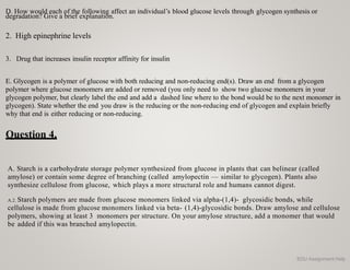 Biochemistry Homework Help | PPTX | Endocrine and Metabolic Diseases ...
