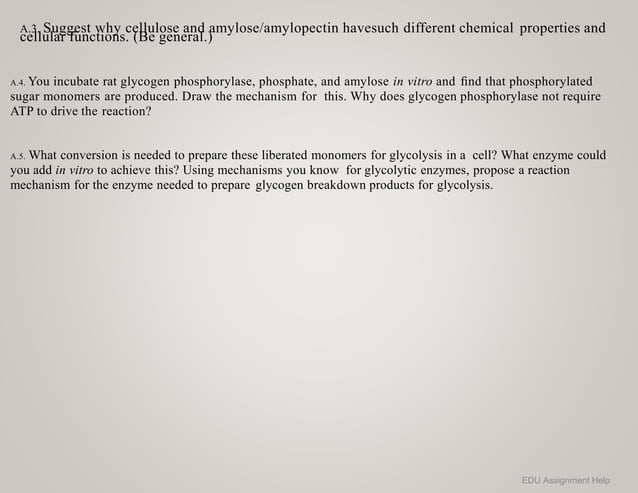 Biochemistry Homework Help | PPT