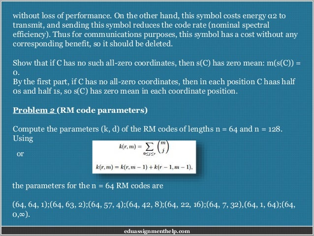 Digital Communication Assignment Help | PPTX