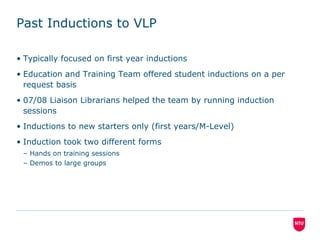 Student Induction in NOW | PPT