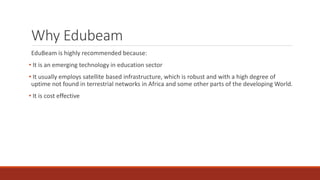 Edubeam Virtual Classroom System | PPTX