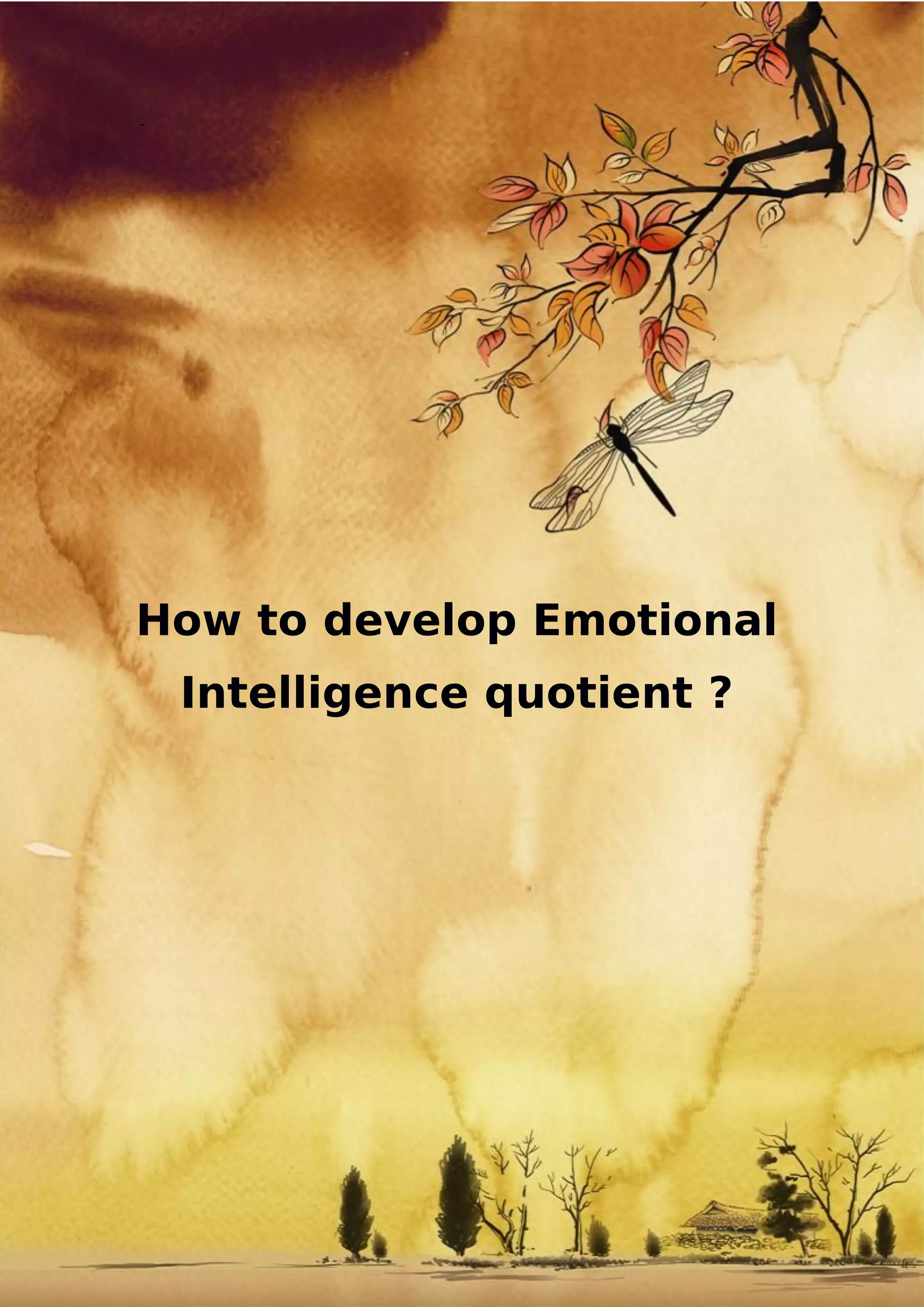 What is Emotional Intelligence quotient? | PDF