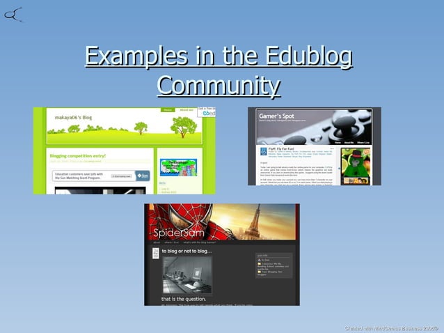 Edublogs | PPT