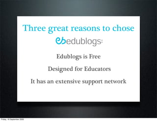 Edublogs | PDF