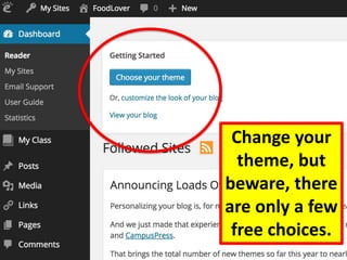 Edublogs tutorial | PPT