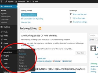 Edublogs tutorial | PPT