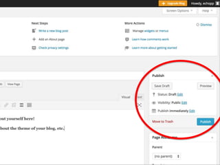 Edublogs tutorial | PPT