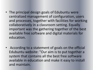Edubuntu | PPTX