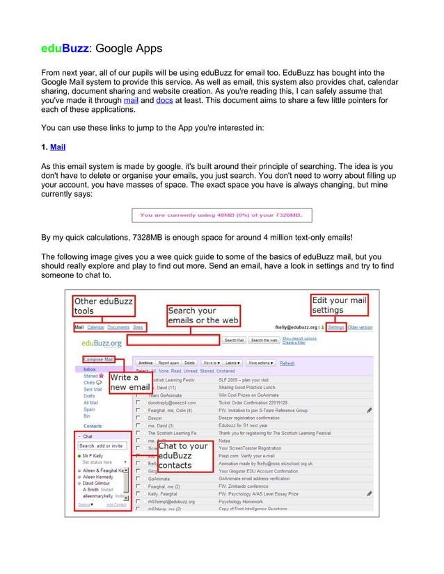 EduBuzz Google Apps | PDF