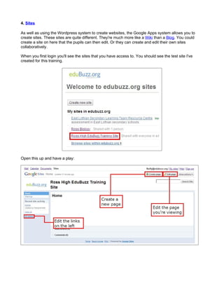 EduBuzz Google Apps | DOC