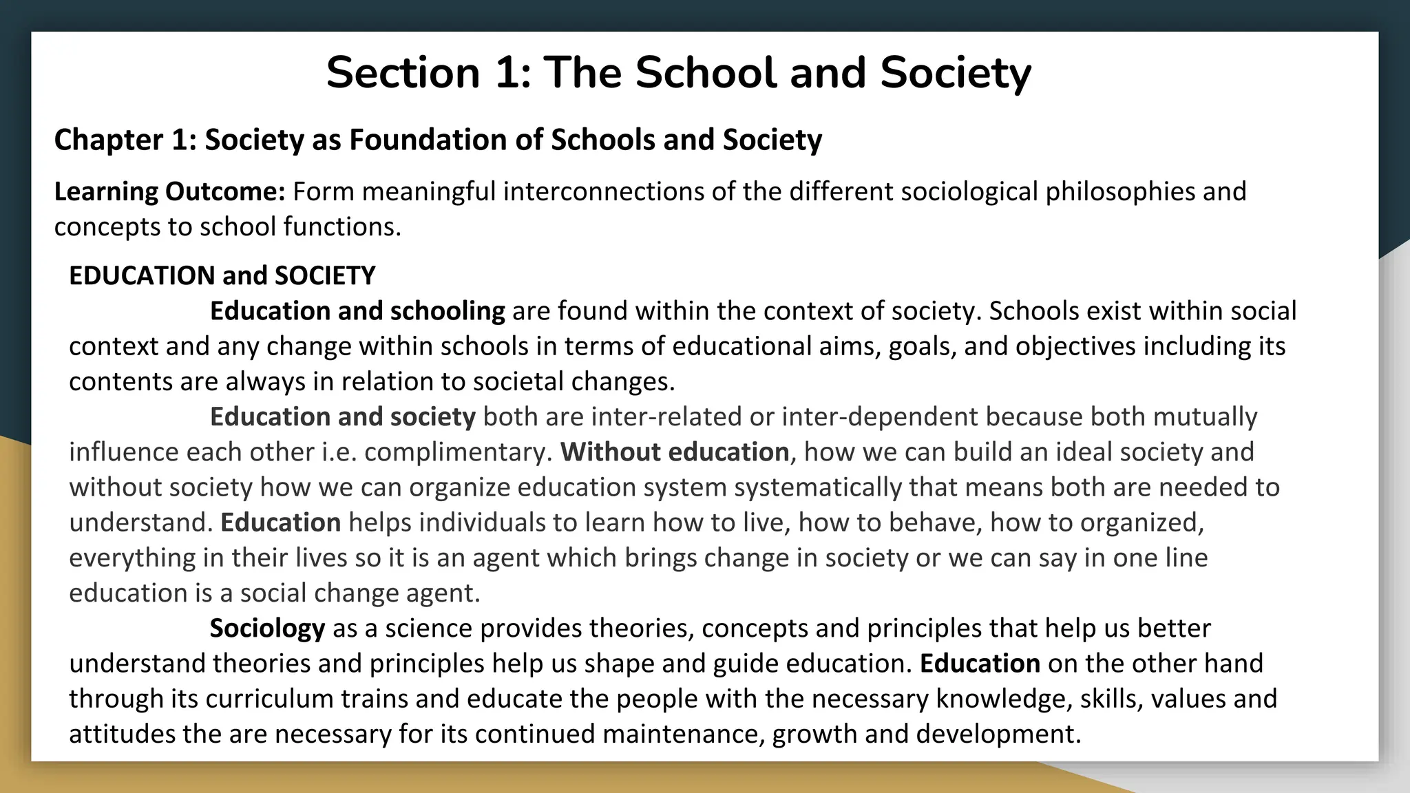 The teacher and the community, school organizational leadership | PDF
