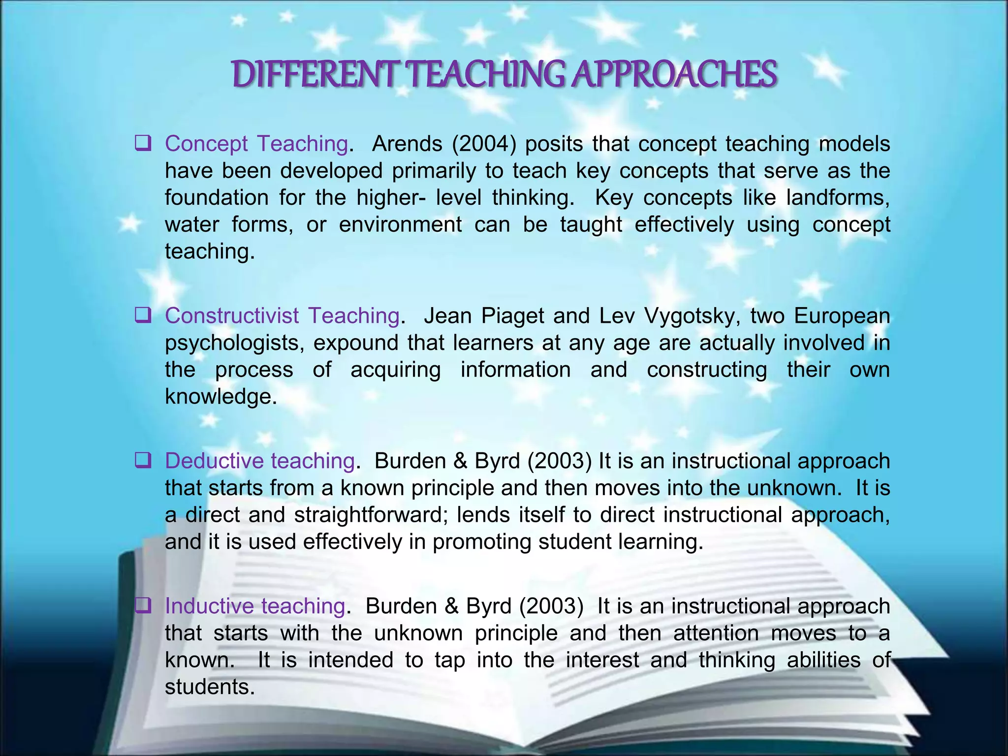 Educ. 4 principles of teaching mara ico report | PPSX