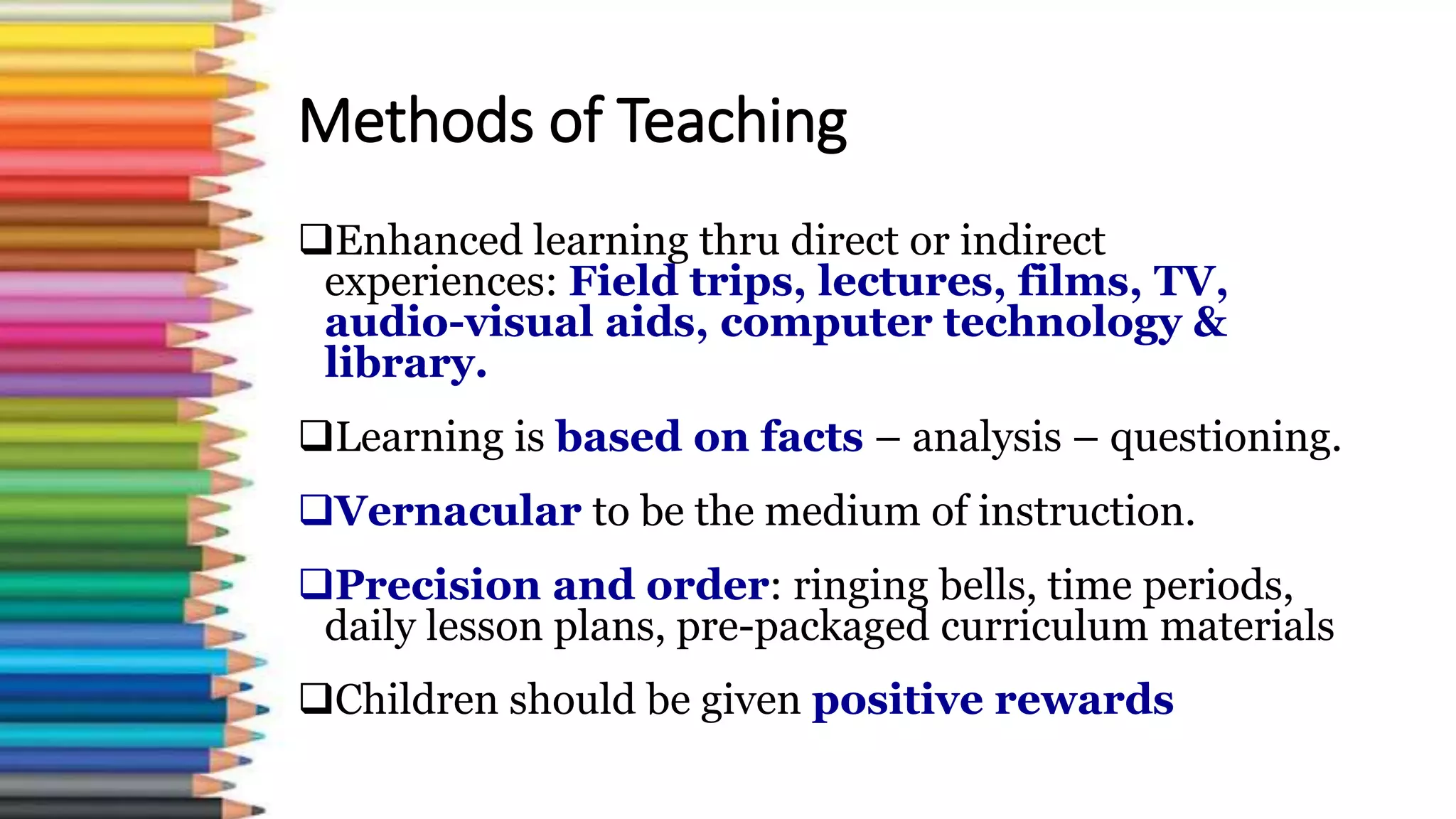 REALISM IN EDUCATION | PPTX