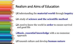 REALISM IN EDUCATION | PPTX