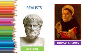 REALISM IN EDUCATION | PPTX