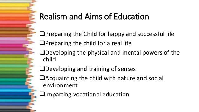 REALISM IN EDUCATION