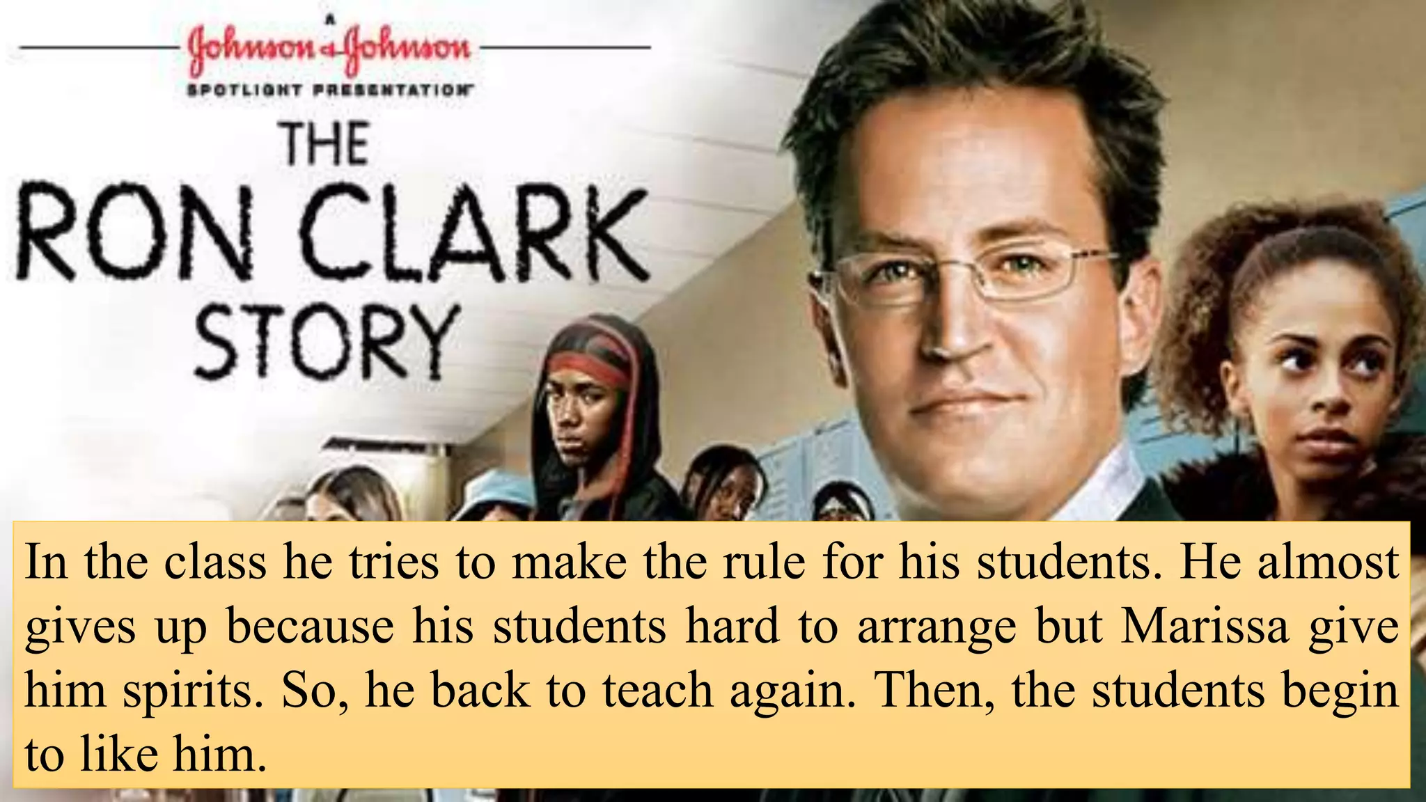 THE RON CLARK STORY | PPTX