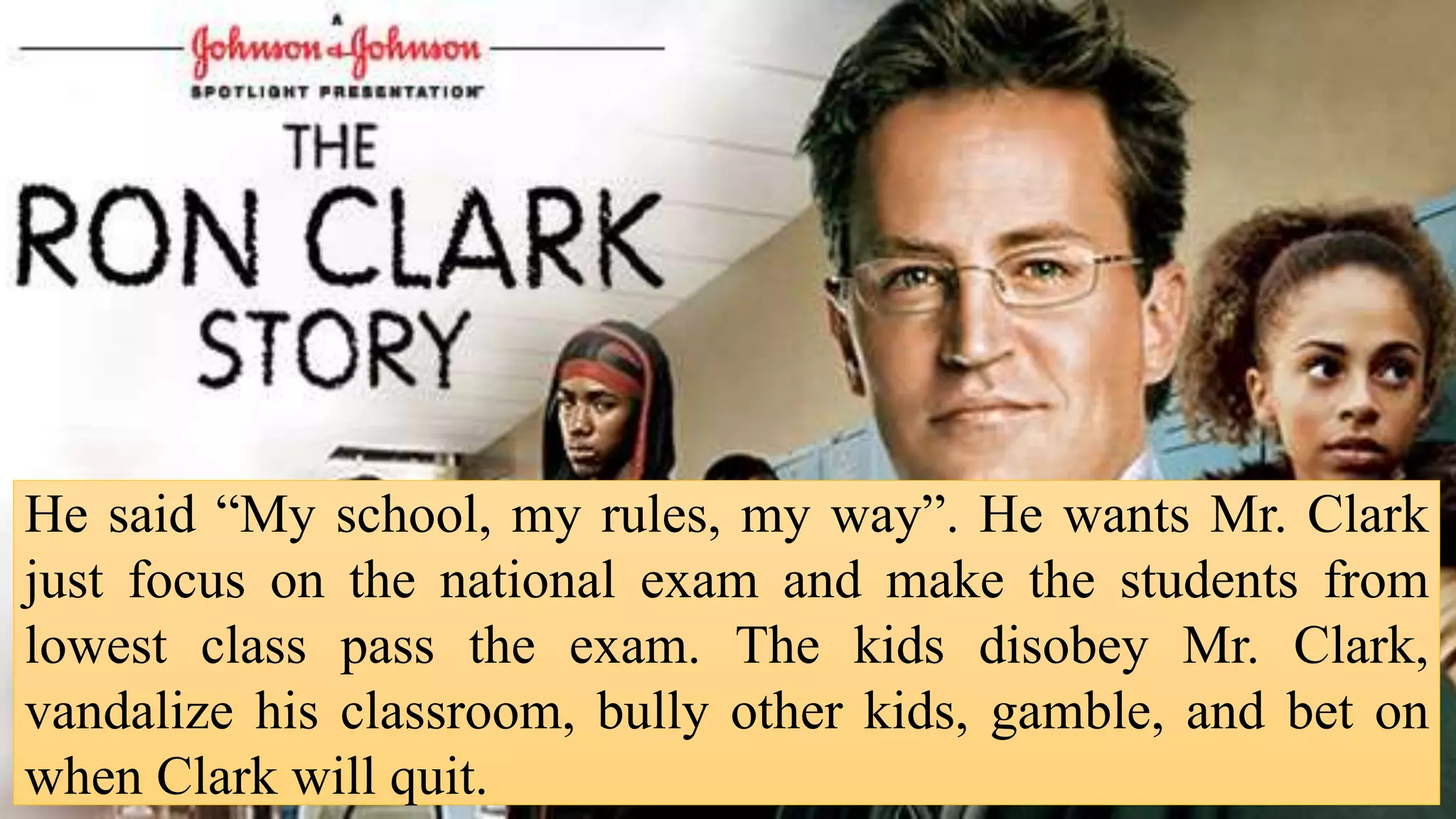 THE RON CLARK STORY | PPTX