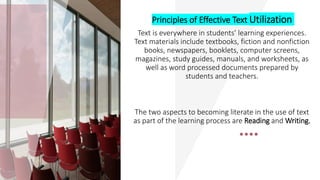 Principles of Effective Media Utilization | PPTX