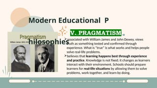 EDUC-501-Dorothy-L.-Seña-REPORT-MODERN-EDUCATIONAL-PHILOSOPHIES.pptx