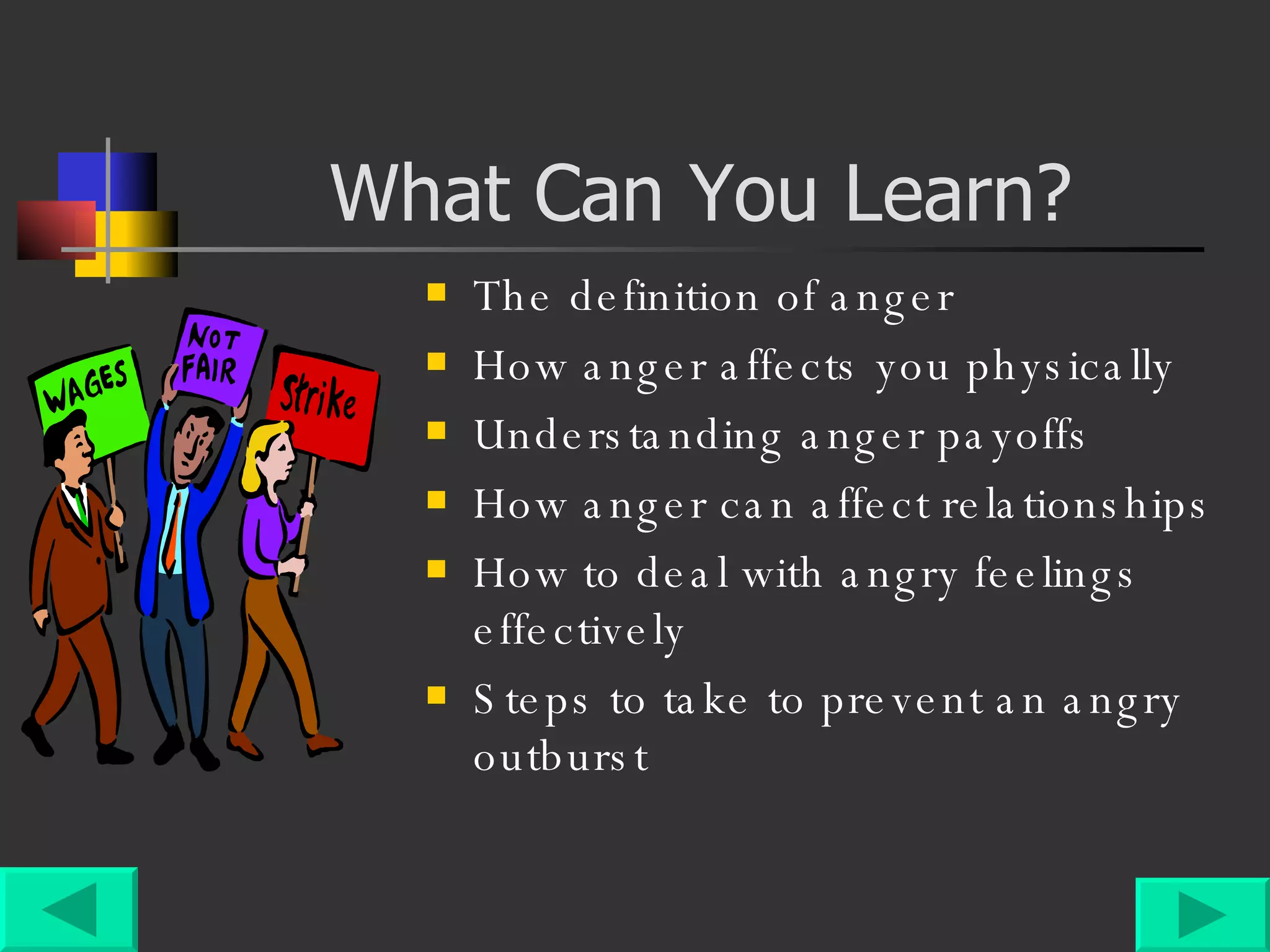 Educ 575 Anger Management Presentation | PPT