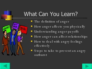 Educ 575 Anger Management Presentation | PPT